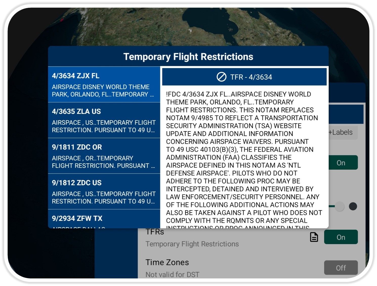 Aero App – Electronic Flight Bag